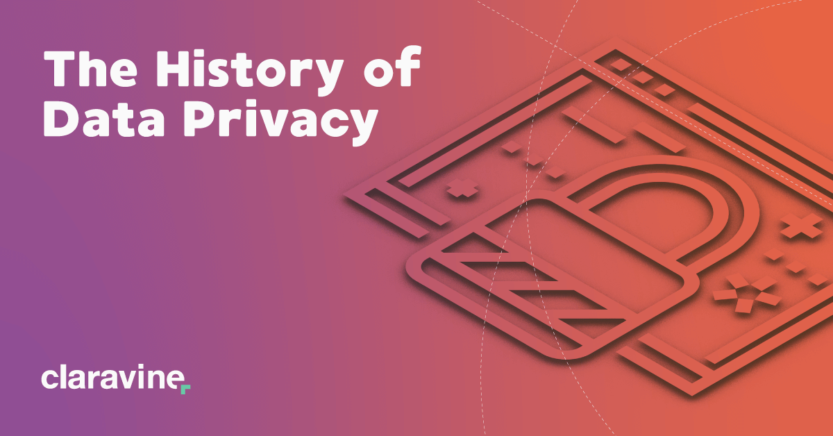 The History Of Data Privacy - Resources - Claravine